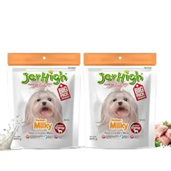 JerHigh Chicken Stick Dog Treats 400g | High-Protein Dog Snacks ...
